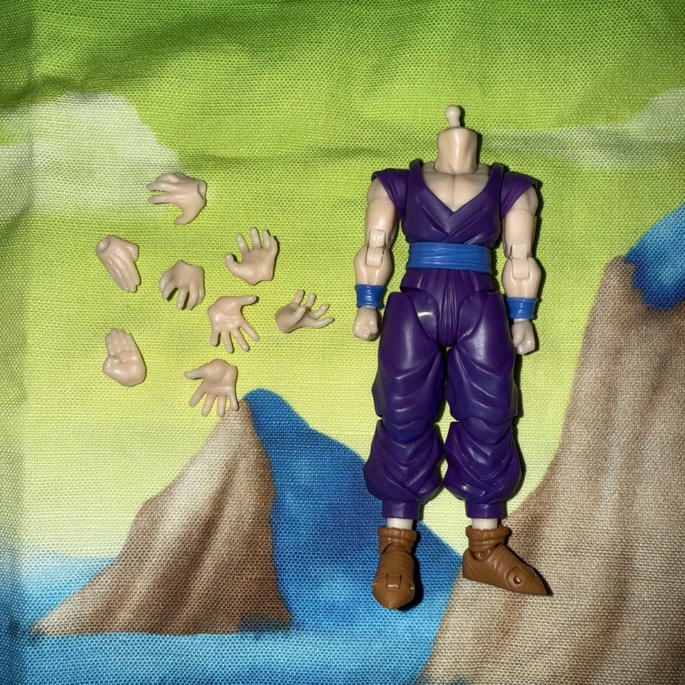 DBZ Figuarts Custom Fodder Body Part Gohan Fighter Who Surpassed Goku ...