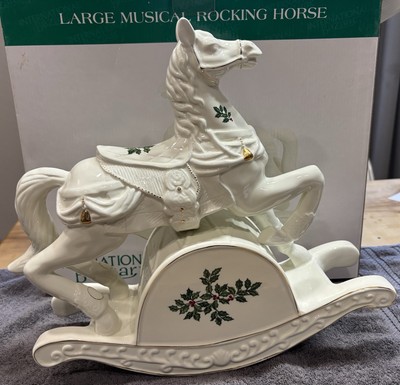 International Bazaar Large Musical Rocking Horse | eBay