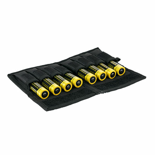 Battery Pouch Case for 8 x 18650 or 20700 or 21700 Belt Holster Card ...