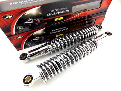 YAMAHA XS650 325mm JBS CHROME REAR SHOCK ABSORBERS EYE TO EYE NC | eBay