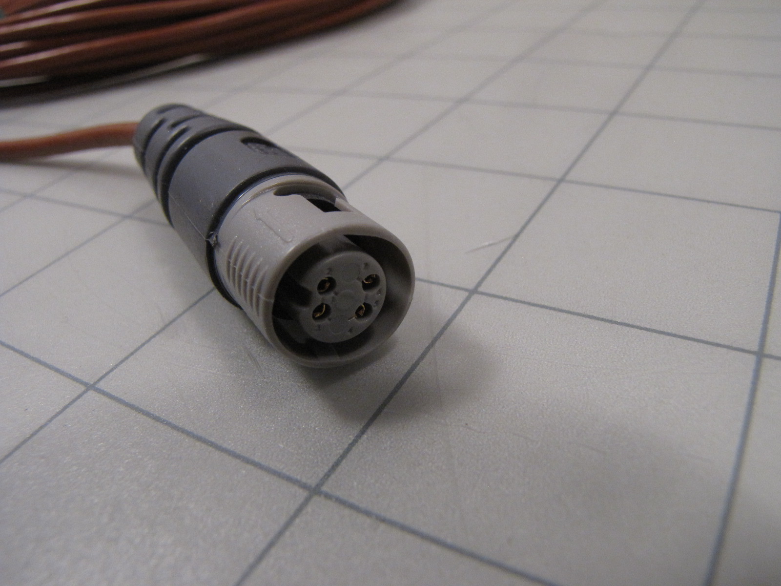 Badger 4-Wire Meter Connector 25ft 28-2266-0002 Belden YM46730 Shielded ...