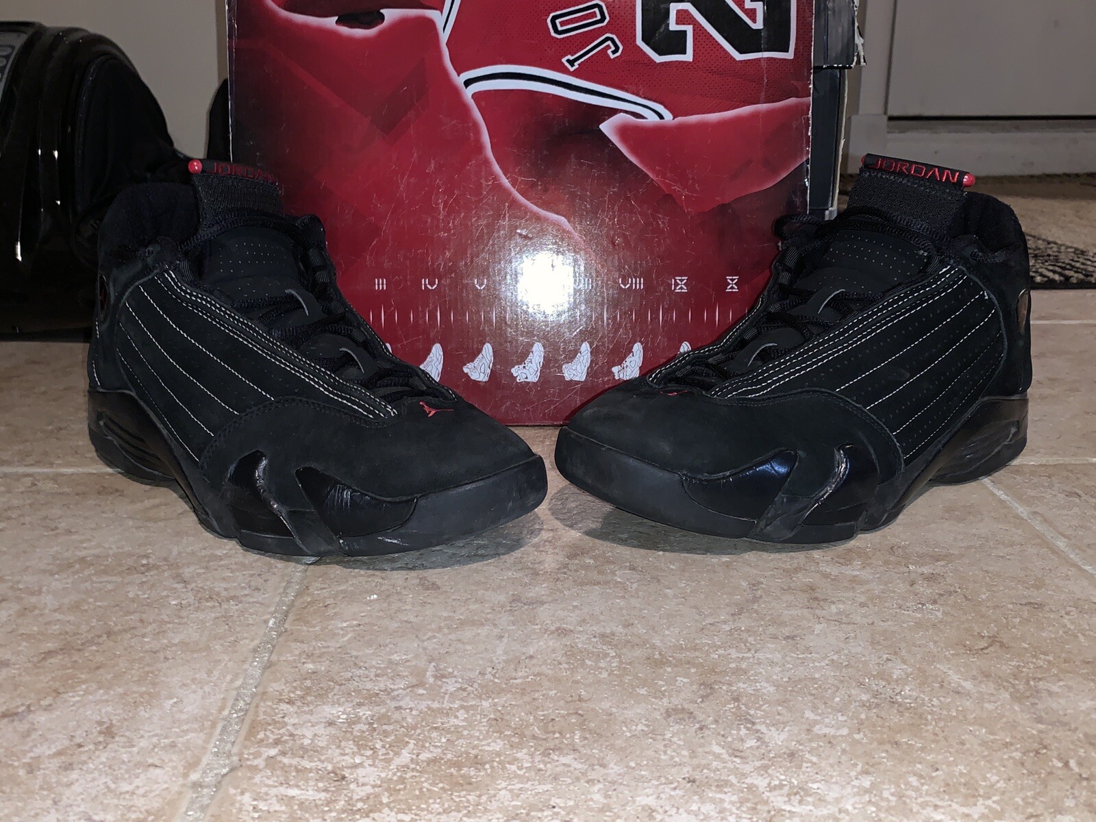jordan 14 XIV collezione from Countdown pack black on… - Gem
