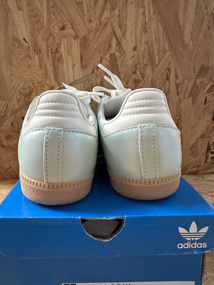 Adidas Originals Samba OG size 9us Linen Green Metallic Women's Shoes ...