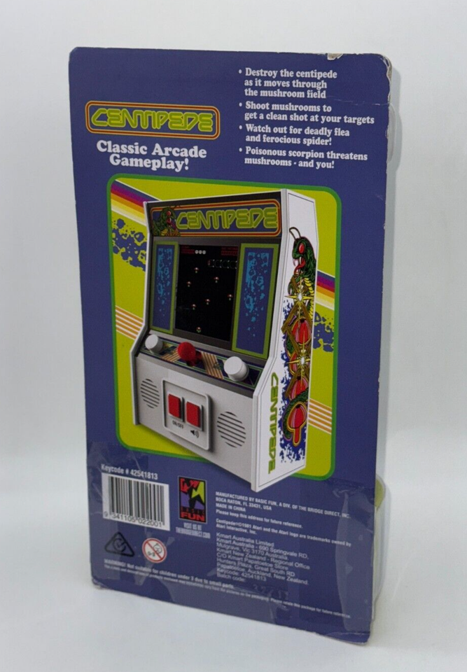 CENTIPEDE - Tabletop Arcade LCD Game & Watch Console - TAITO, 2016 ...