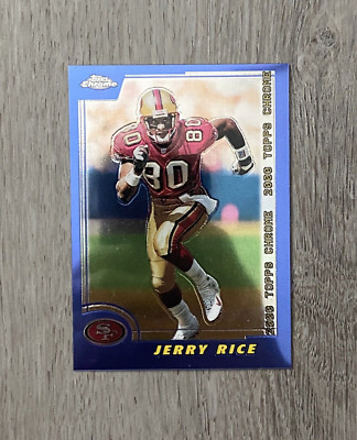 2000 NFL Topps Chrome | Jerry Rice | #45 | San Francisco 49ers | eBay