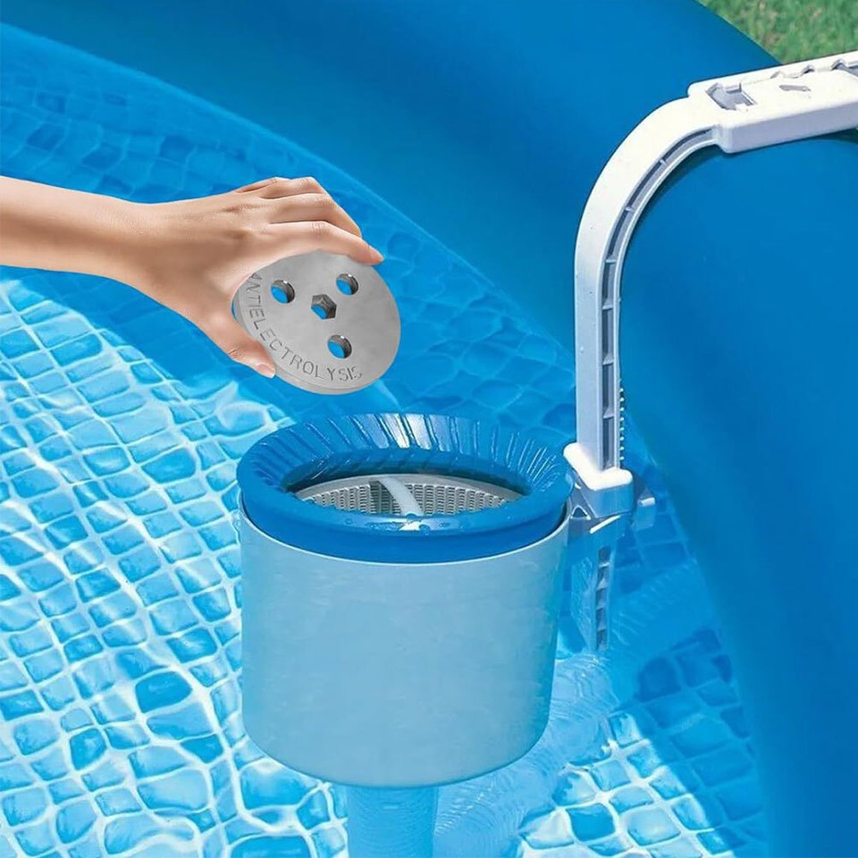 Pool Skimmer Zinc Anode Weight Plate Against Corrosion and Electrolysis ...