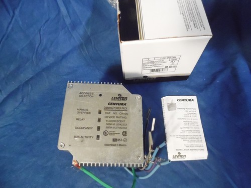 Leviton CN100-D0 Centura dimming power pack, 120-277 vac input | eBay