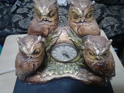 LANDSHIRE OWL CLOCK | eBay
