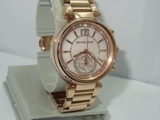 Ladies Michael Kors Sawyer Chronograph Watch MK6224 for sale online | eBay