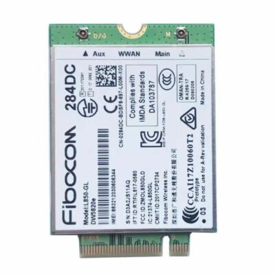 Dell DW5820e Fibocom L850-GL LTE/WCDMA 4G WWAN Card Module 0284DC 284DC ...