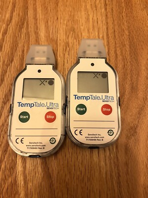 2X Sensitech TempTale Ultra USB Temperature Monitor/ Recorders (SEE ...