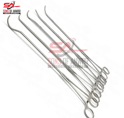 5pcs set Thoracoscopic Surgical Instruments Set | Thoracotomy Tissue ...