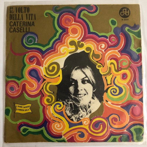 CATERINA CASELLI - IL VOLTO DELLA VITA - 1968 ITALIAN 7¨ SINGLE, PS, VOCAL | eBay