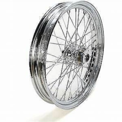 84-99 Harley Softail FXST FXDWG 23" Chrome 40 Spoke Front Wheel Rim ...