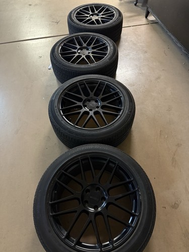 Performance wheels and tires package TSW 20" Black | eBay
