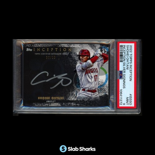 2022 TOPPS INCEPTION SHOHEI OHTANI SILVER SIGNINGS AUTO /99 PSA 9 | eBay