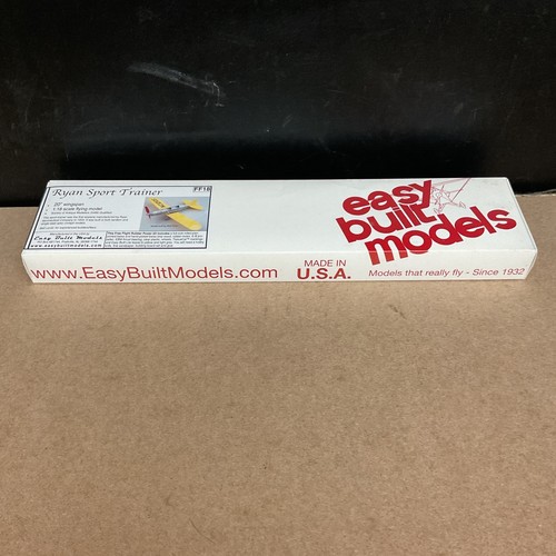 Vintage Easy Built Models Ryan Sport Trainer FF-18 Balsa Wood Flying ...