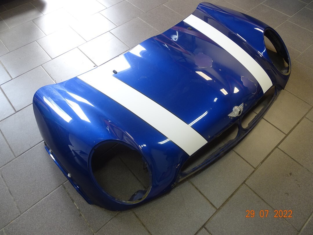 MINI R50 R52 / 41617067753 / Frontklappe INDI BLUE METALLIC | eBay