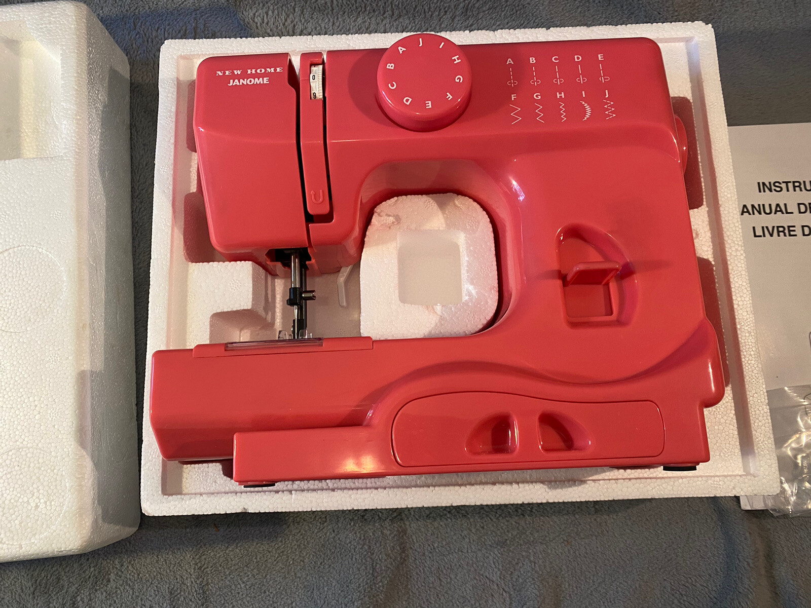 Janome Sewing machine Pink Lightning Tested And Working 732212302671| eBay