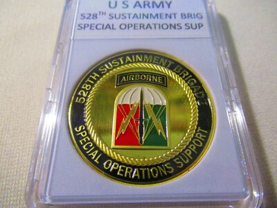 US ARMY 528th SUSTAINMENT BRIGADE Challenge Coin | eBay