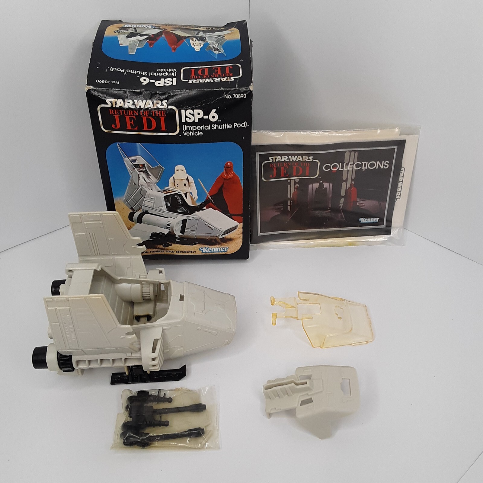 Star Wars 1983 Kenner ISP-6 Imperial Shuttle Pod Vehicle Complete in ...