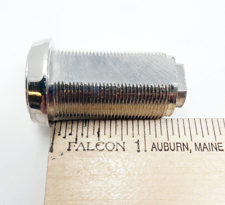 Chicago Cam Lock 1803 Keyed Differently 1.25" Threads Heavy Duty Hook ...