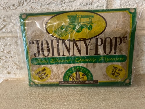VINTAGE 1994 NOS John Deere Johnny Pop Quality Popcorn Original ...