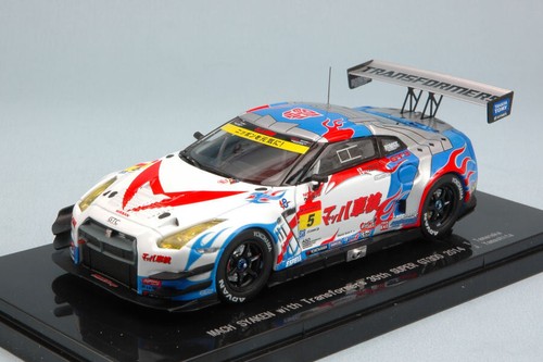 Diecast Car Scale 1:43 Ebbro Nissan GT-R No.5 NC SUPER GT300 T.TAMANAKA ...