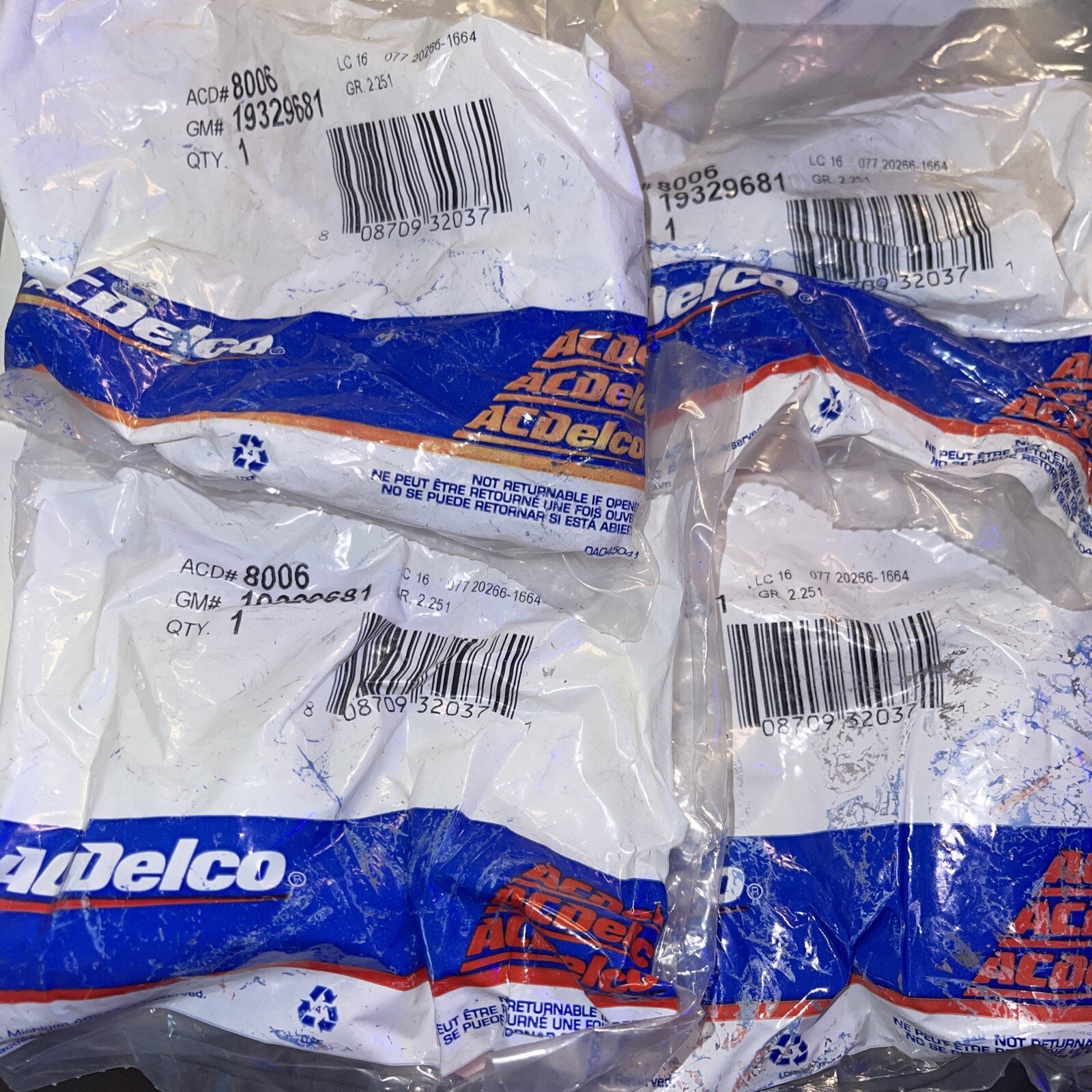 GENUINE NEW OEM GM SPARK PLUG WIRE HEAT SHIELD 19329681 (LOT OF 4) | eBay