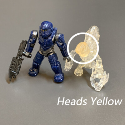 LOT 2 Mega Bloks Halo UNSC Siege Bike Reap-X 97116 Camo Storm Grunt ...