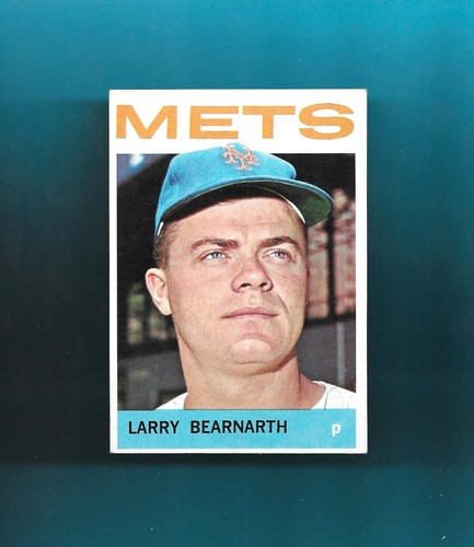 HIGH GRADE-HIGH NUMBER #! LARRY BEARNARTH-NEW YORK METS! 1964 Topps ...