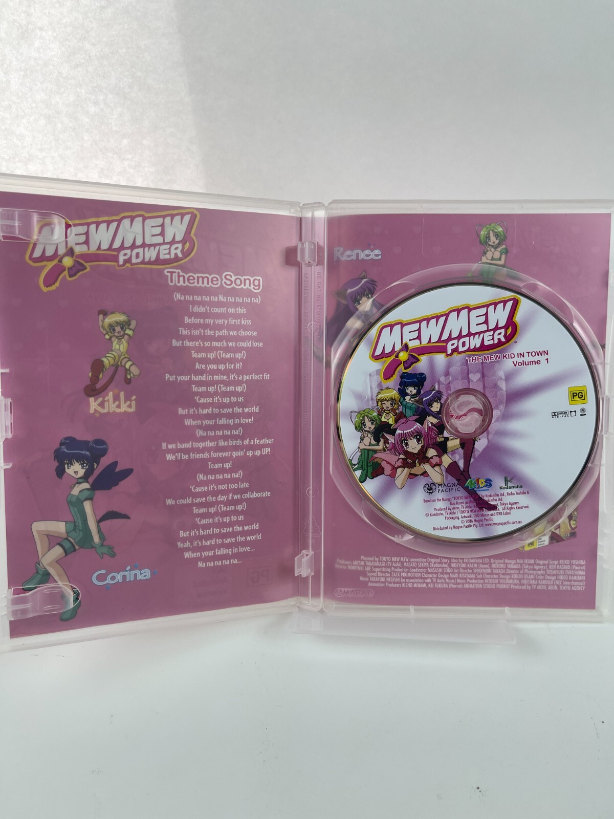 Mew Mew Power-The Mew Kid in Town : Vol 1 (DVD, 2002) for sale online ...