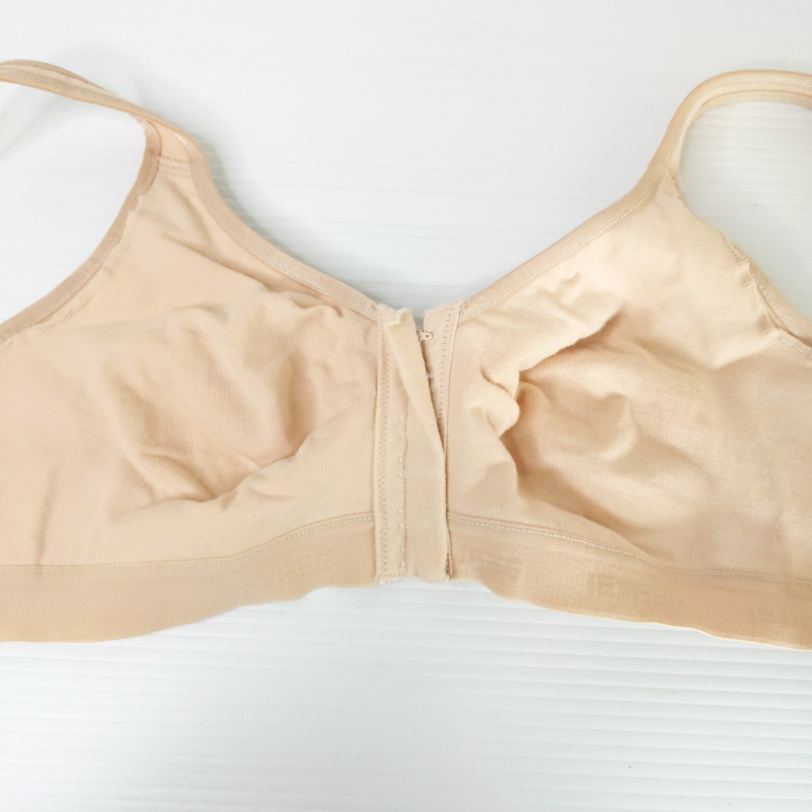 Berlei Bra 12C Beige T-shirt Soft Cup Wire Free Front & Back Opening | eBay
