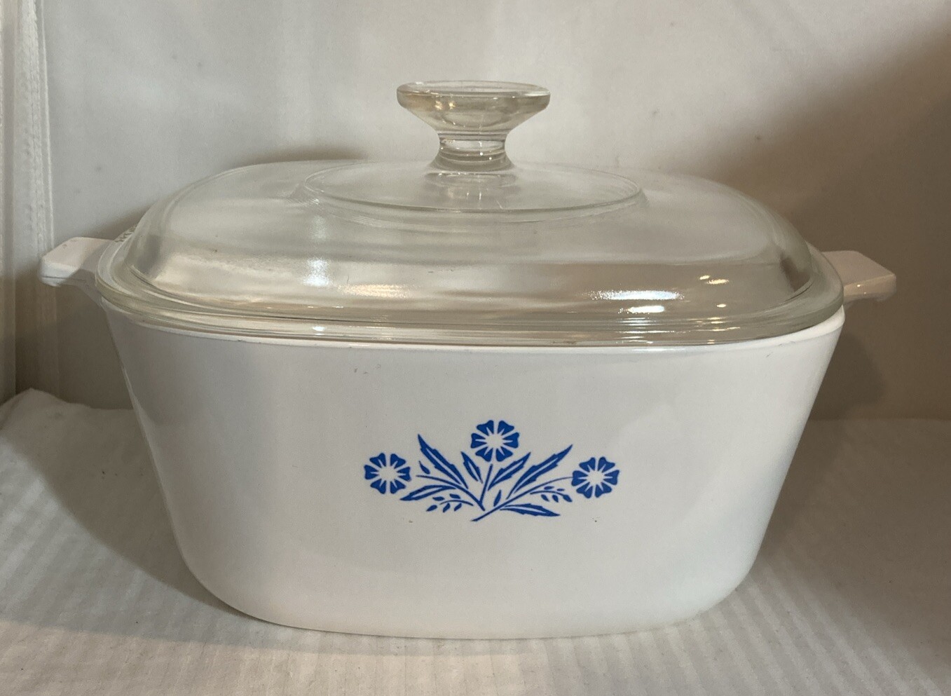 Early Marking Corning Ware Blue Cornflower 2 1/2 Quart Casserole Dish ...