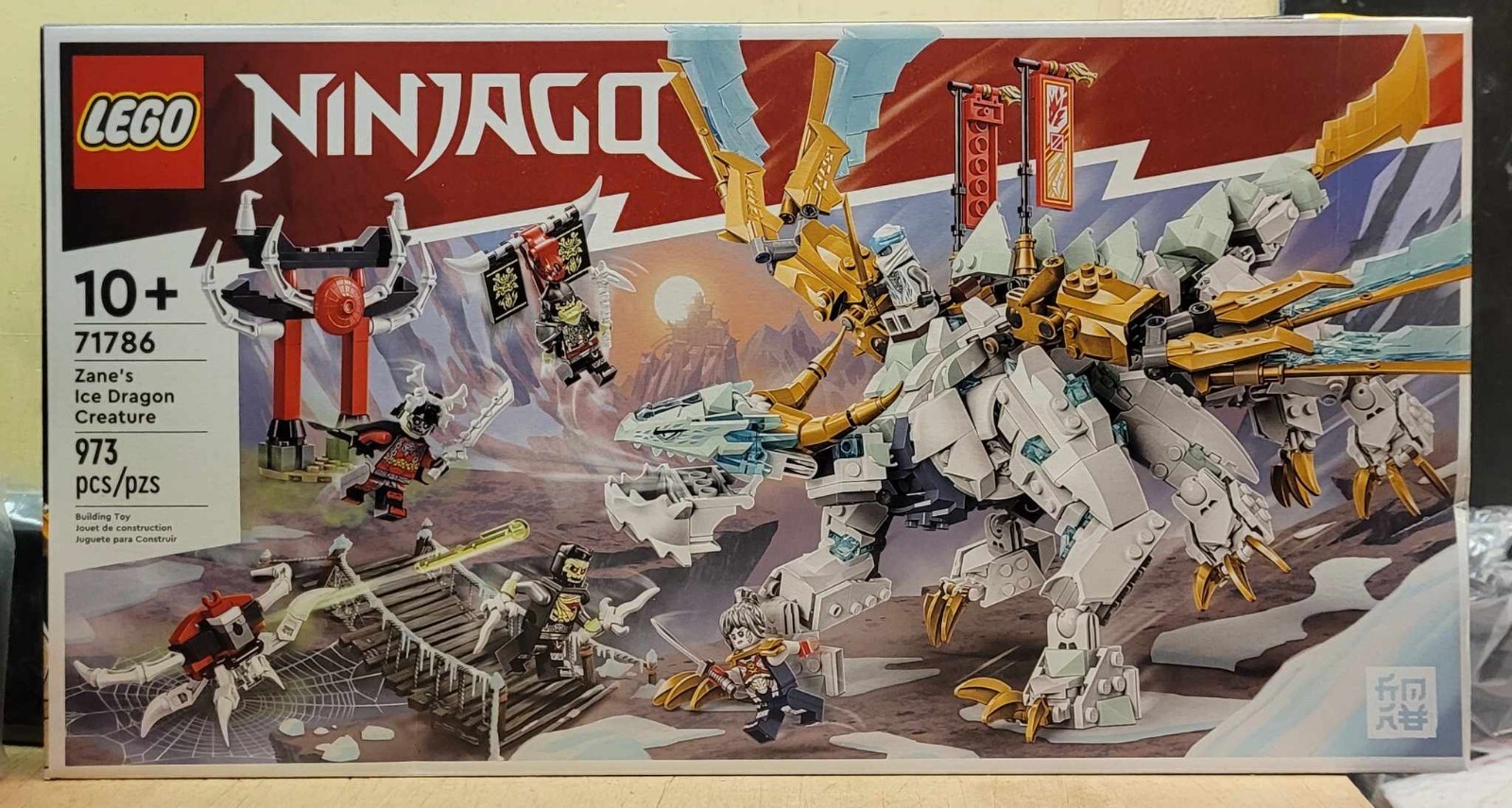 LEGO NINJAGO: Zane’s Ice Dragon Creature (71786) for sale online | eBay