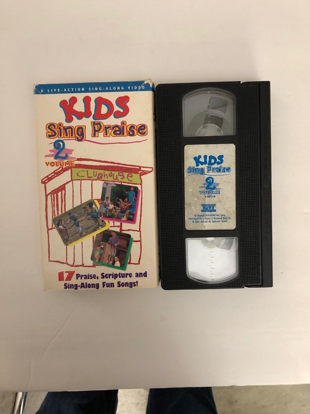 Kids Sing Praise Vol.2(VHS)Brentwood Kids EDUCATIONAL-TESTED-RARE ...