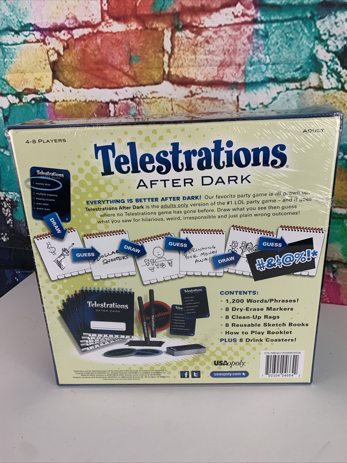 Telestrations After Dark Board Game Adult Party 4-8 Players, New/Sealed ...