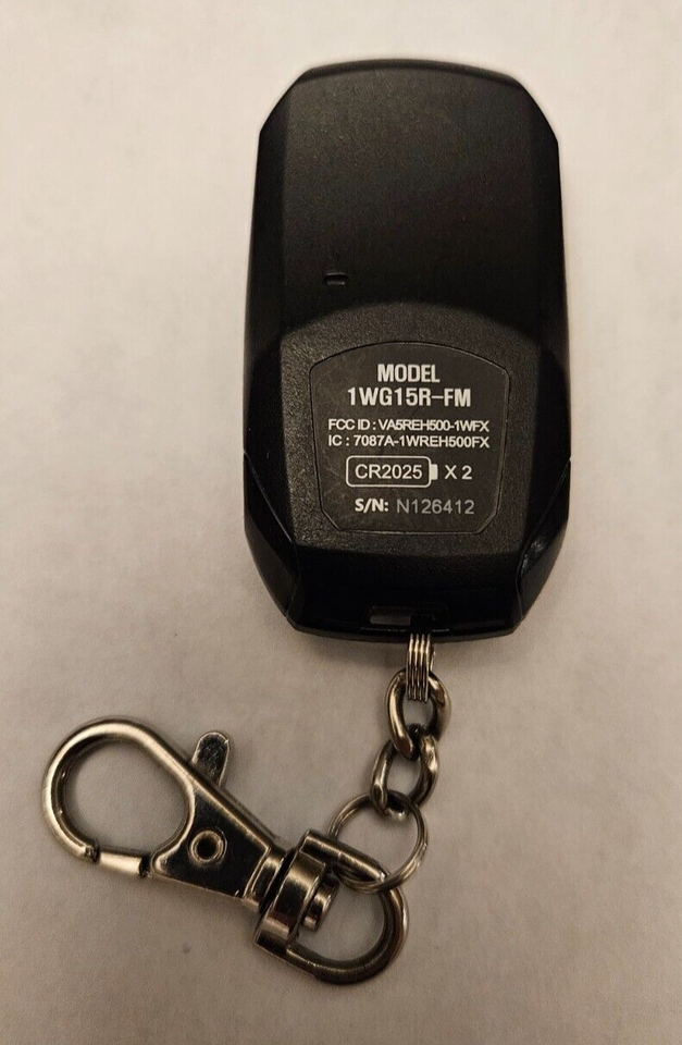 Compustar DSST 4 BUTTON REMOTE - FCC ID: VA5REH500-2WLR ; MODEL: 2WG15R ...