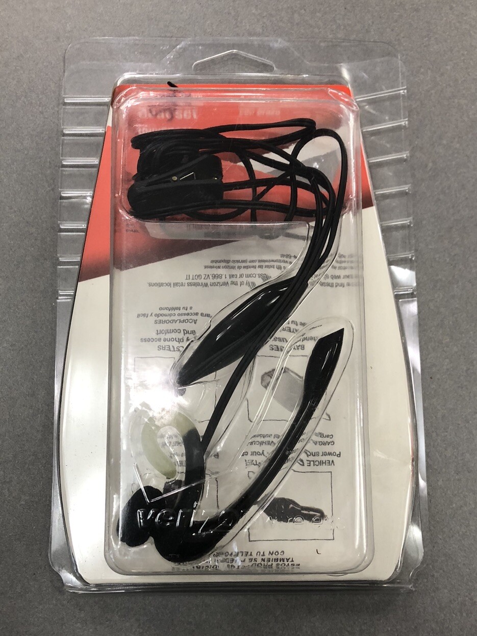 Verizon Plantronics Exclusive Boom Headset Model 2.5mm | eBay