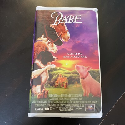 Universal Studios BABE (VHS, 1995). Pre-Owned 96898245333| eBay