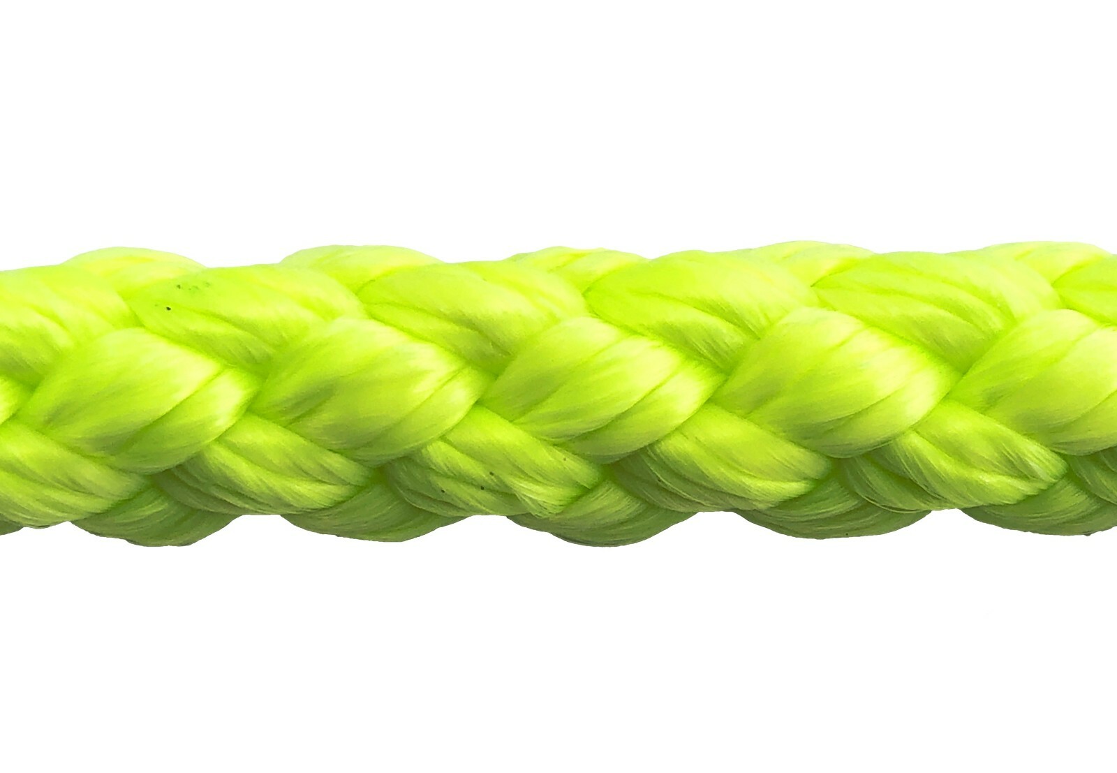 10mm Fluorescent Yellow Polypropylene Rope Braided Poly Line Sailing ...