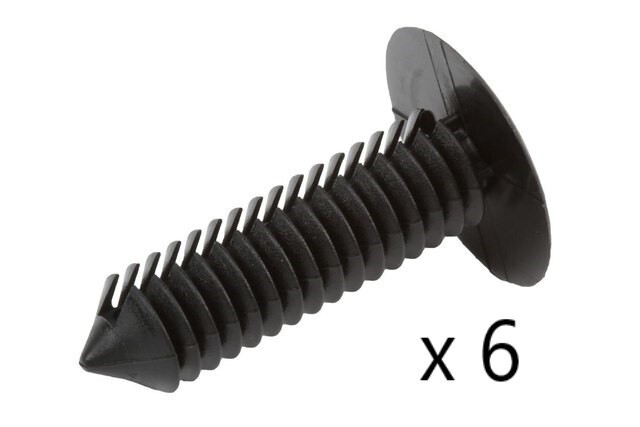 6-pack of Genuine GM OEM Body Hinge Pillar Trim Push Pin Retainers ...