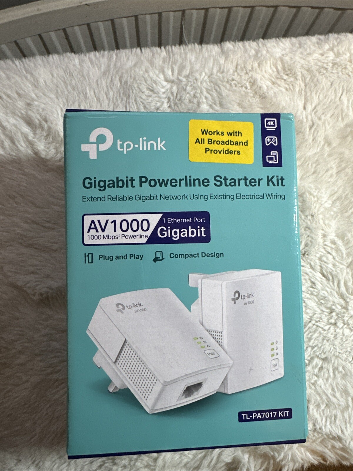 TP-LINK AV1000 1000 Mbps Adapter - TL-PA7017 for sale online | eBay