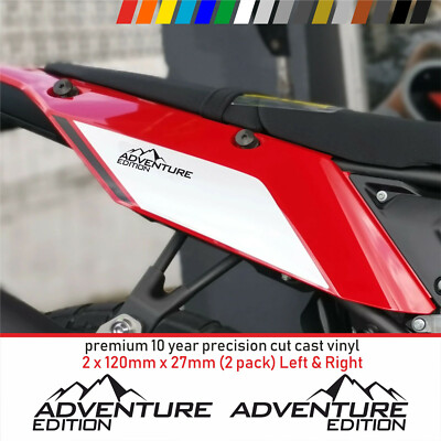 Adventure Edition Decals Stickers 10year Vinyl Motorcycle Honda Yamaha ...