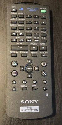 Sony PlayStation 2 PS2 DVD Media Remote Control SCPH-10420 OEM Original ...
