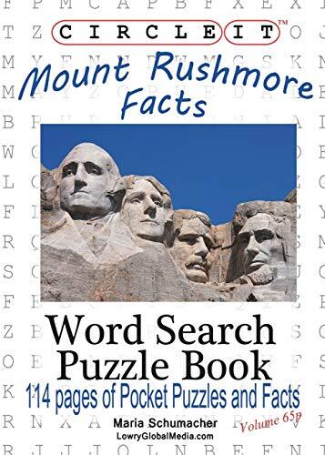 Circle It, Mount Rushmore Facts, Pocket Size, Word Search, Puzzle Book ...