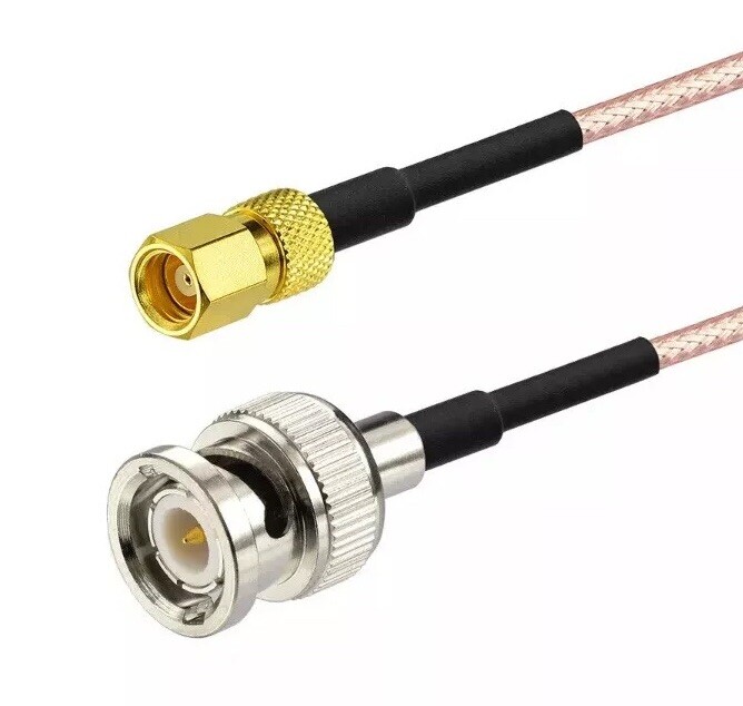 BNC Male Plug to SMC Female Connector 20cm RG316 Adapter Antenna Signal ...