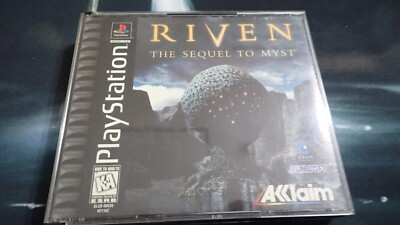 Riven: The Sequel to Myst (Sony PlayStation 1, 1997) 21481211624| eBay
