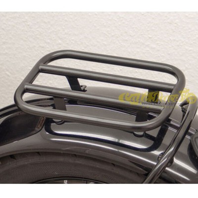 Luggage Rack Steel Black Specific for Triumph Bonneville Bobber | eBay ...