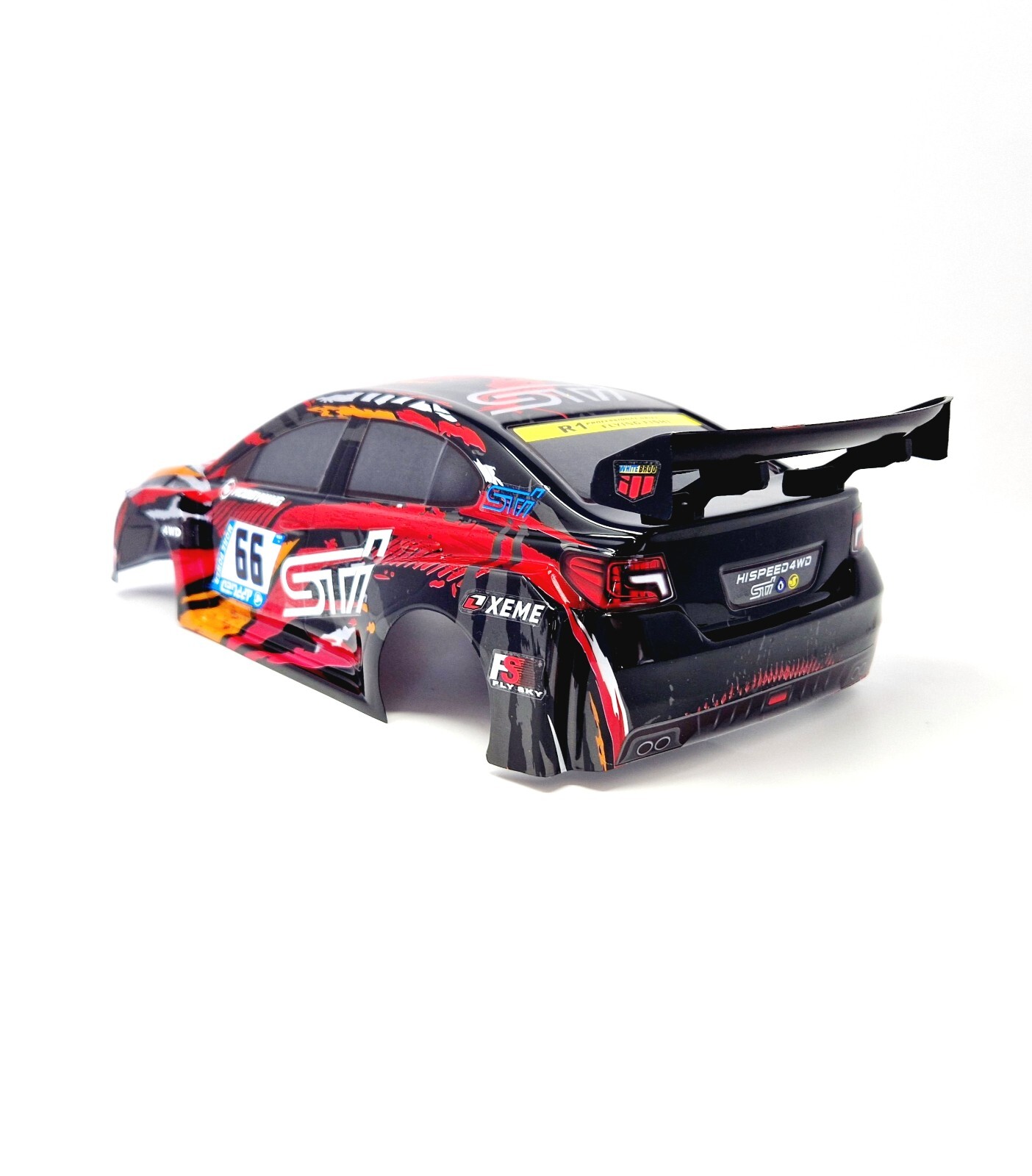 HSP RC Car Body Shell Subaru STI Fits HSP, Maverick Strada 1/10 Scale ...